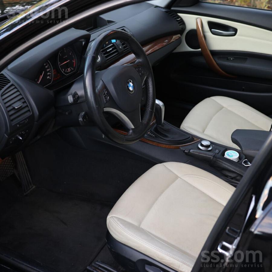 Melns BMW 120 2008 Rīga, ar dzinēja tilpumu 2.00 L un nobraukumu 211 tūkst. km par 4900 €, foto 9 vietnē AUTOMOTO.COM.LV