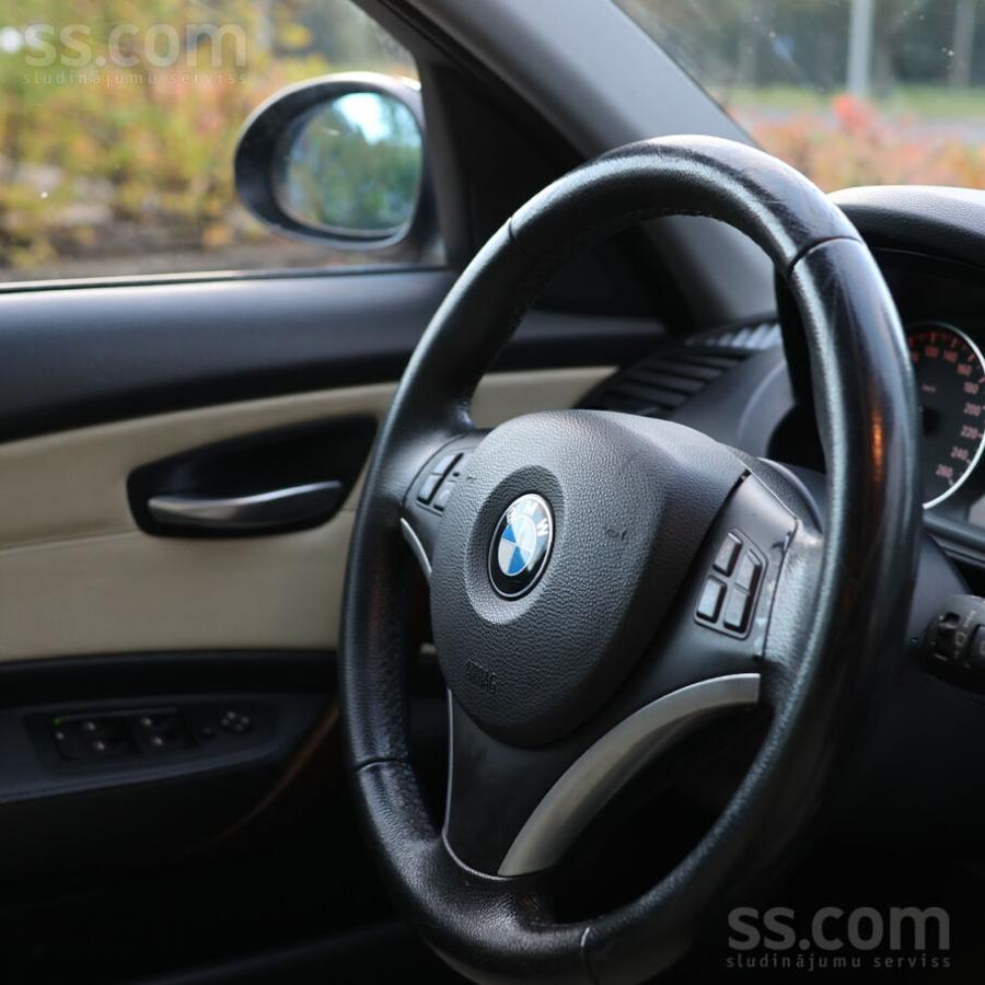 Melns BMW 120 2008 Rīga, ar dzinēja tilpumu 2.00 L un nobraukumu 211 tūkst. km par 4900 €, foto 14 vietnē AUTOMOTO.COM.LV