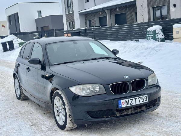 Melns BMW 120 2008 Viļņa, ar dzinēja tilpumu 2.00 L un nobraukumu 320 tūkst. km par 2700 €, foto 1 vietnē AUTOMOTO.COM.LV