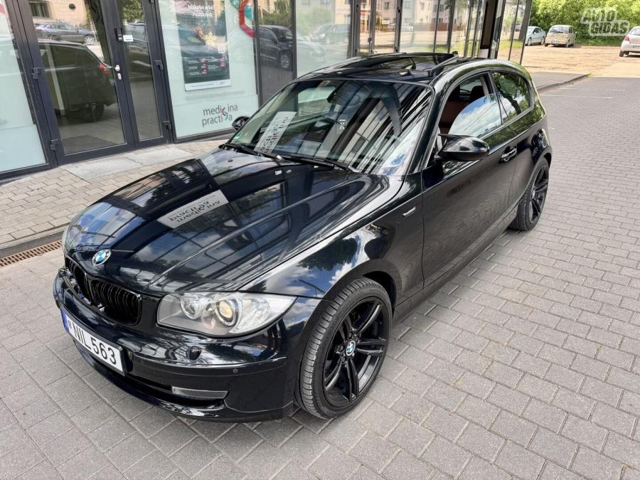 Melns BMW 120 2008 Kauņa, ar dzinēja tilpumu 2.00 L un nobraukumu 299 tūkst. km par 3650 €, foto 1 vietnē AUTOMOTO.COM.LV