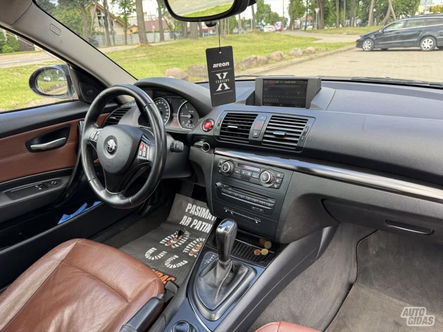 Melns BMW 120 2008 Kauņa, ar dzinēja tilpumu 2.00 L un nobraukumu 299 tūkst. km par 3650 €, foto 12 vietnē AUTOMOTO.COM.LV