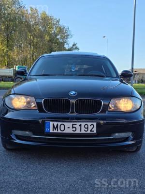 Black BMW 120 2008 in Riga, with an engine capacity of 2.00 L and mileage of 0 thousand km for 3700 €, photo  on AUTOMOTO.COM.LV