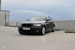 Black BMW 120 2008 in Vilnius, with an engine capacity of 2.00 L and mileage of 184 thousand km for 4490 €, photo 5 on AUTOMOTO.COM.LV
