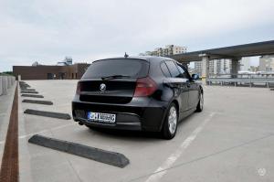 Black BMW 120 2008 in Vilnius, with an engine capacity of 2.00 L and mileage of 184 thousand km for 4490 €, photo 9 on AUTOMOTO.COM.LV
