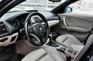 Black BMW 120 2008 in Vilnius, with an engine capacity of 2.00 L and mileage of 184 thousand km for 4490 €, photo 14 on AUTOMOTO.COM.LV