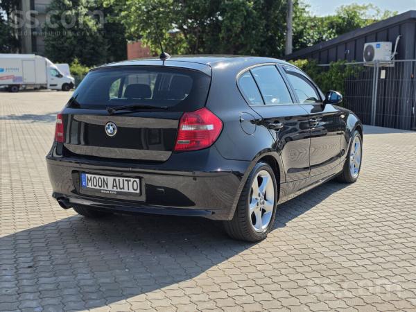 Black BMW 120 2008 in Liepaja, with an engine capacity of 2.00 L and mileage of 277 thousand km for 2995 €, photo 7 on AUTOMOTO.COM.LV
