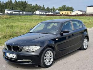 Black BMW 120 2008 in Vilnius, with an engine capacity of 2.00 L and mileage of 320 thousand km for 2500 €, photo  on AUTOMOTO.COM.LV
