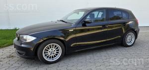 Black BMW 120 2008 in Riga, with an engine capacity of 2.00 L and mileage of 254 thousand km for 4995 €, photo 5 on AUTOMOTO.COM.LV