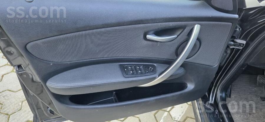 Black BMW 120 2008 in Riga, with an engine capacity of 2.00 L and mileage of 254 thousand km for 4995 €, photo 16 on AUTOMOTO.COM.LV