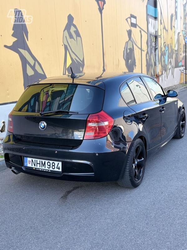 Melns BMW 120 2008 Viļņa, ar dzinēja tilpumu 2.00 L un nobraukumu 304 tūkst. km par 3100 €, foto 5 vietnē AUTOMOTO.COM.LV