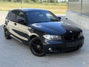 Black BMW 120 2008 in Siauliai, with an engine capacity of 2.00 L and mileage of 196 thousand km for 3999 €, photo 1 on AUTOMOTO.COM.LV