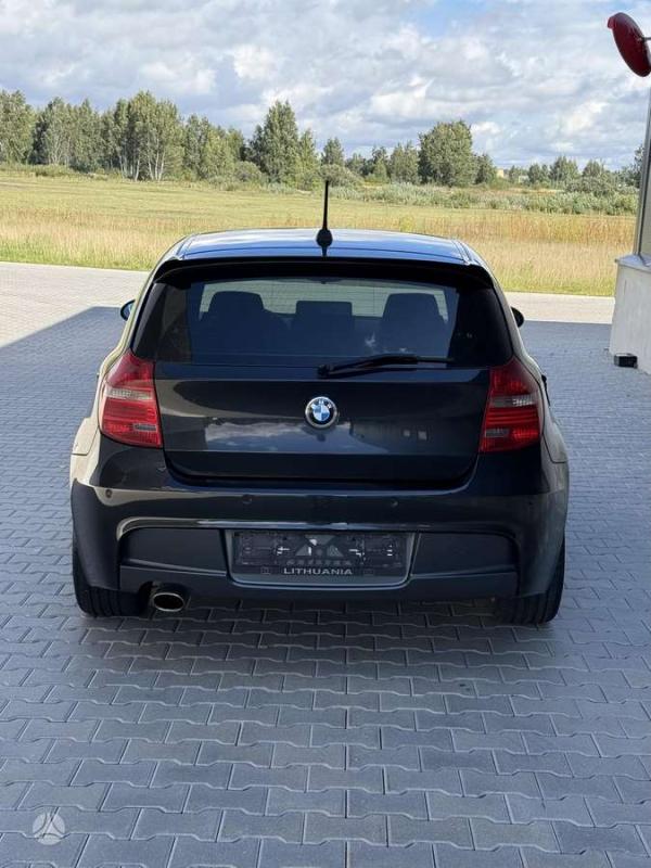 Melns BMW 120 2008 Šauļi, ar dzinēja tilpumu 2.00 L un nobraukumu 196 tūkst. km par 3999 €, foto 8 vietnē AUTOMOTO.COM.LV