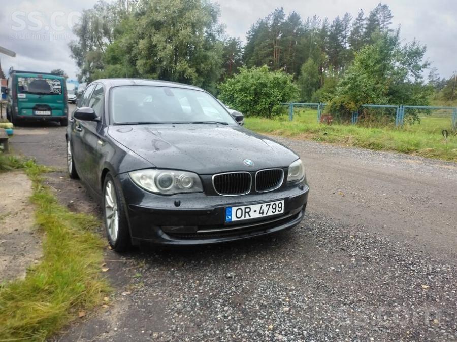 Melns BMW 120 2008 Rīga, ar dzinēja tilpumu 2.00 L un nobraukumu 293 tūkst. km par 4200 €, foto 1 vietnē AUTOMOTO.COM.LV