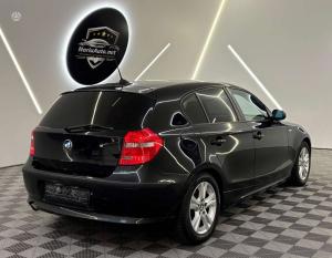 Black BMW 120 2008 in Marijampole, with an engine capacity of 2.00 L and mileage of 256 thousand km for 3250 €, photo 22 on AUTOMOTO.COM.LV