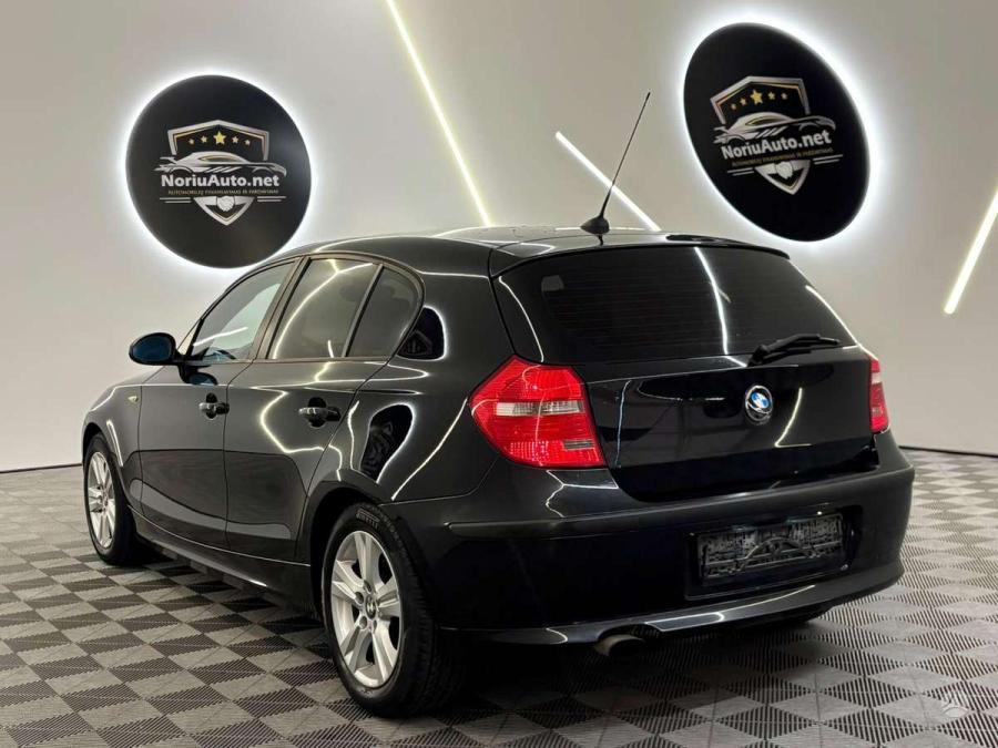 Black BMW 120 2008 in Marijampole, with an engine capacity of 2.00 L and mileage of 256 thousand km for 3250 €, photo 24 on AUTOMOTO.COM.LV