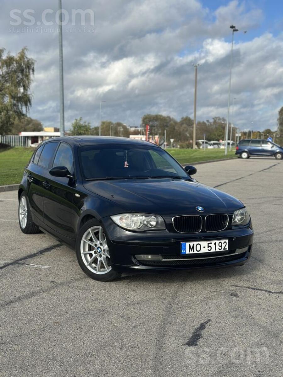 Melns BMW 120 2008 Rīga, ar dzinēja tilpumu 2.00 L un nobraukumu 341 tūkst. km par 3000 €, foto 1 vietnē AUTOMOTO.COM.LV