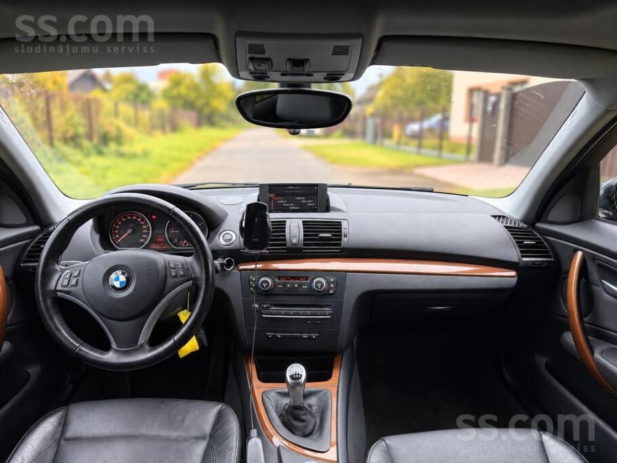 Melns BMW 120 2008 Rīga, ar dzinēja tilpumu 2.00 L un nobraukumu 268 tūkst. km par 3750 €, foto 5 vietnē AUTOMOTO.COM.LV