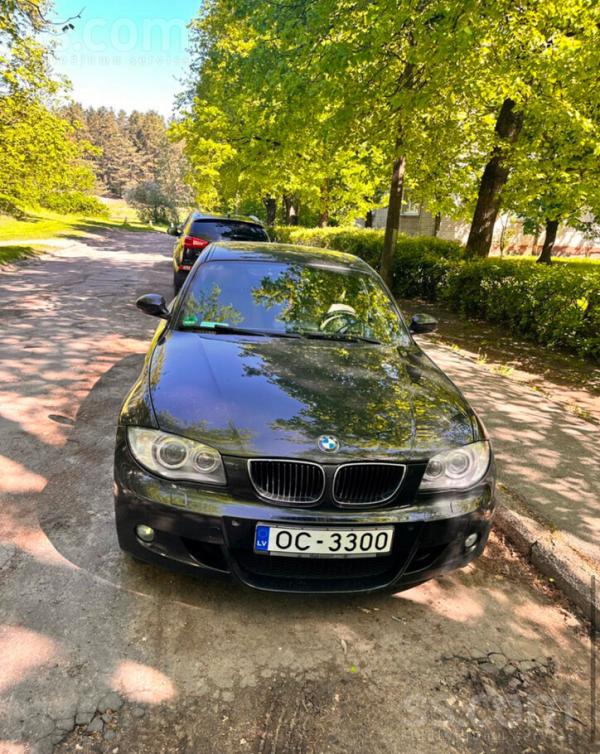 Melns BMW 120 2009 Rīga, ar dzinēja tilpumu 2.00 L un nobraukumu 202 tūkst. km par 6900 €, foto 1 vietnē AUTOMOTO.COM.LV