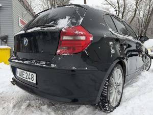 Black BMW 120 2009 in Kaunas, with an engine capacity of 2.00 L and mileage of 324 thousand km for 3850 €, photo 4 on AUTOMOTO.COM.LV