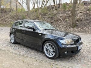 Black BMW 120 2009 in Vilnius, with an engine capacity of 1.80 L and mileage of 279 thousand km for 3555 €, photo 5 on AUTOMOTO.COM.LV