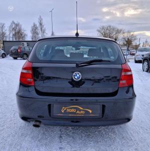 Black BMW 120 2010 in Marijampole, with an engine capacity of 2.00 L and mileage of 298 thousand km for 5800 €, photo 13 on AUTOMOTO.COM.LV