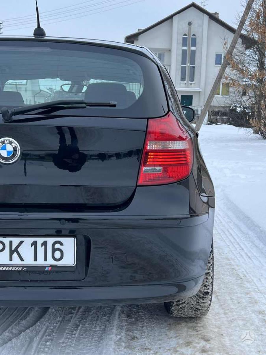 Melns BMW 120 2010 Kėdainiai, ar dzinēja tilpumu 2.00 L un nobraukumu 218 tūkst. km par 4350 €, foto 12 vietnē AUTOMOTO.COM.LV