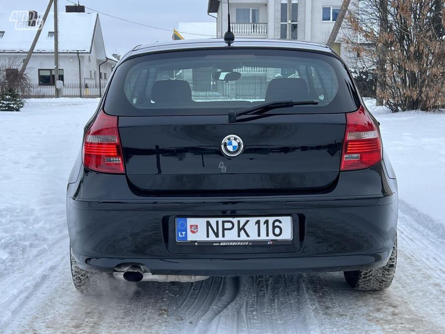 Melns BMW 120 2010 Viļņa, ar dzinēja tilpumu 2.00 L un nobraukumu 218 tūkst. km par 4350 €, foto 5 vietnē AUTOMOTO.COM.LV