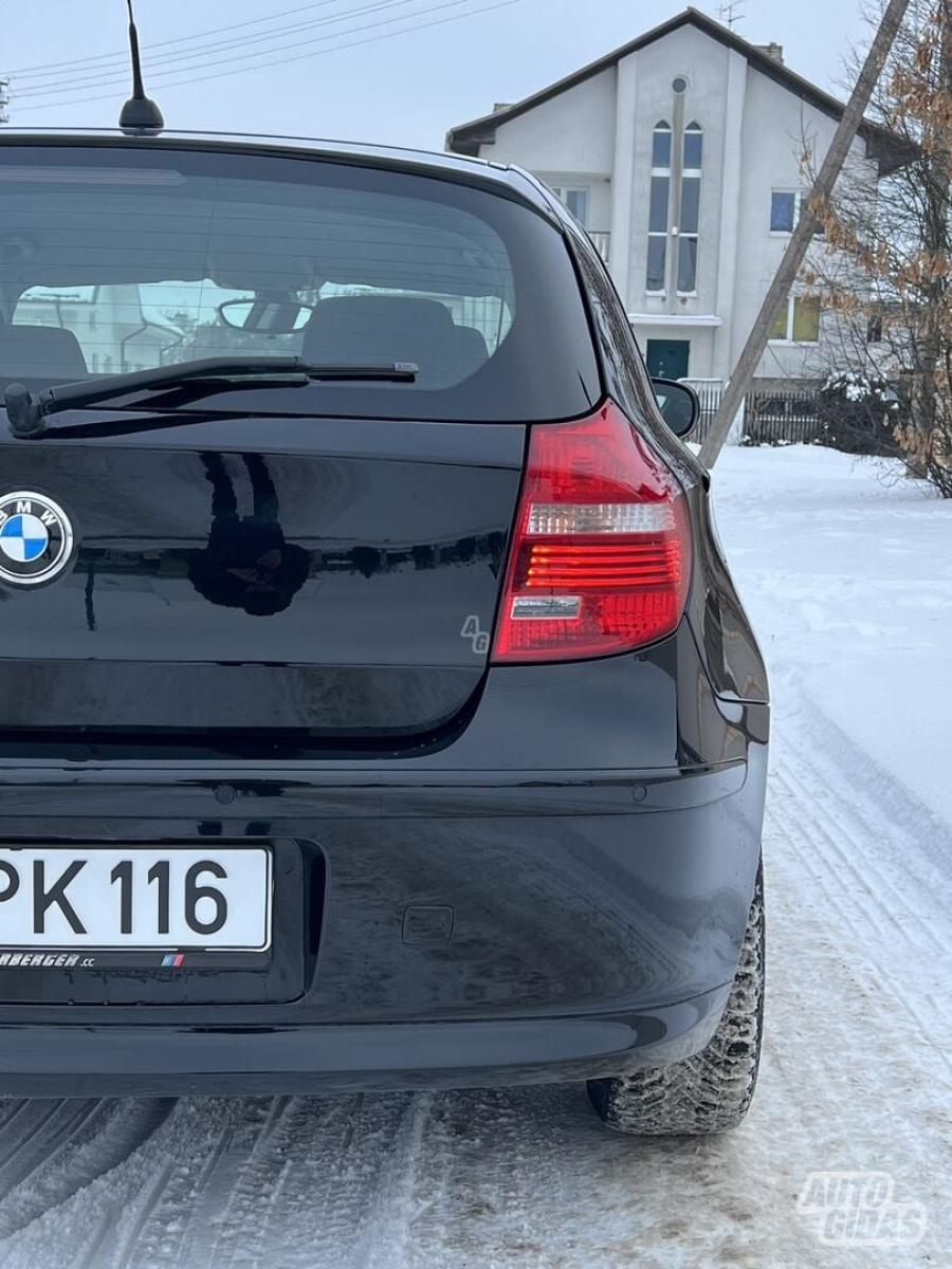 Melns BMW 120 2010 Viļņa, ar dzinēja tilpumu 2.00 L un nobraukumu 218 tūkst. km par 4350 €, foto 6 vietnē AUTOMOTO.COM.LV