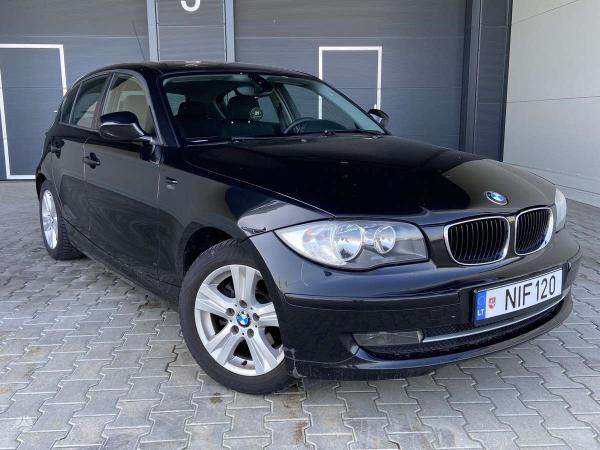 Black BMW 120 2010 in Vilnius, with an engine capacity of 2.00 L and mileage of 265 thousand km for 4000 €, photo 1 on AUTOMOTO.COM.LV