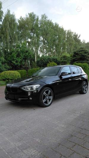 Melns BMW 120 2011 Viļņa, ar dzinēja tilpumu 0.00 L un nobraukumu 268 tūkst. km par 6900 €, foto  vietnē AUTOMOTO.COM.LV