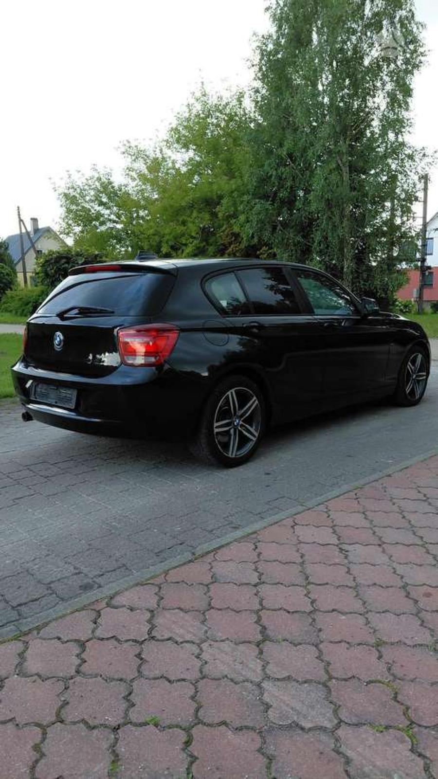 Melns BMW 120 2011 Viļņa, ar dzinēja tilpumu 0.00 L un nobraukumu 268 tūkst. km par 6900 €, foto 6 vietnē AUTOMOTO.COM.LV