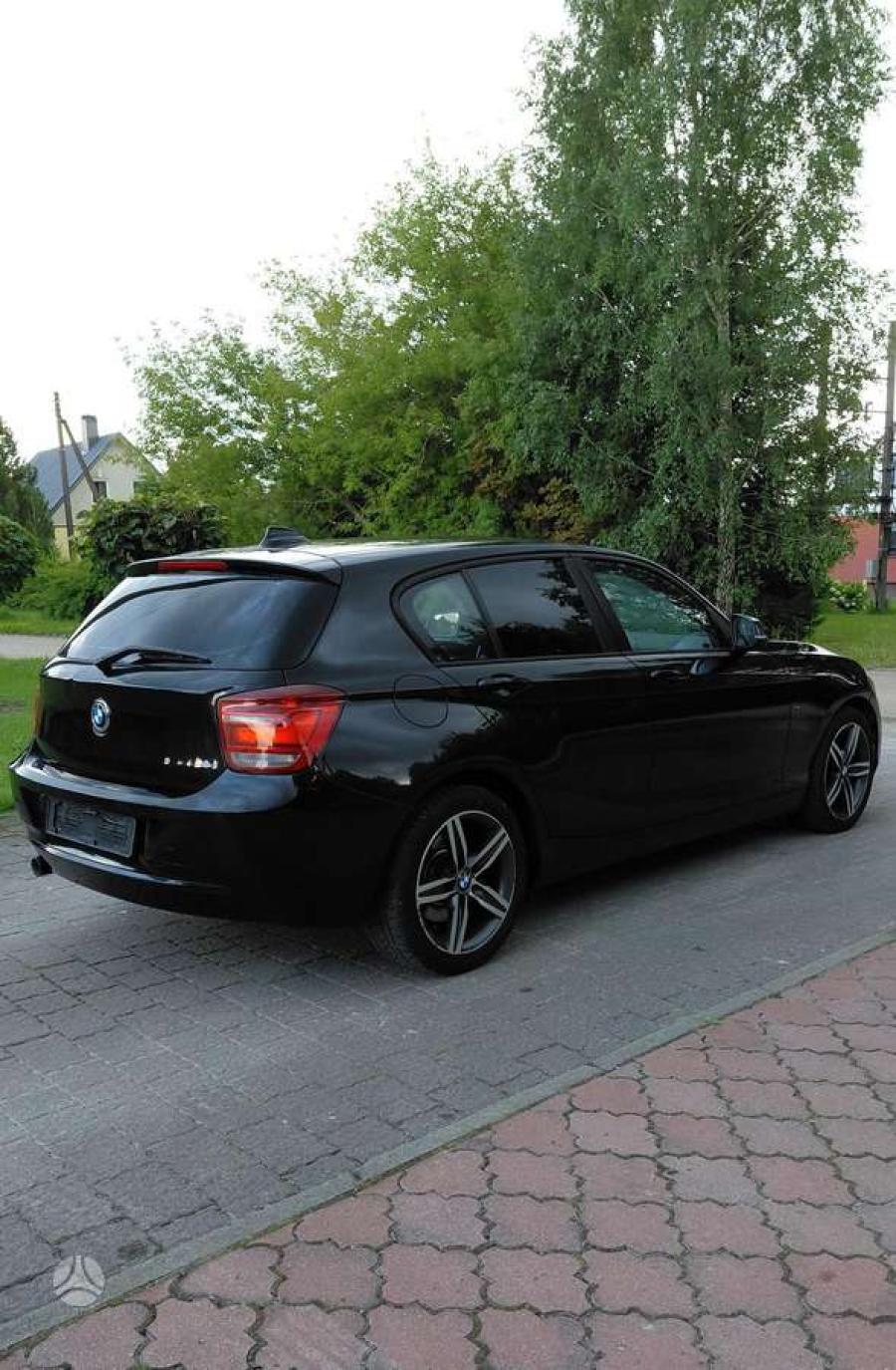 Melns BMW 120 2011 Viļņa, ar dzinēja tilpumu 0.00 L un nobraukumu 268 tūkst. km par 6900 €, foto 8 vietnē AUTOMOTO.COM.LV
