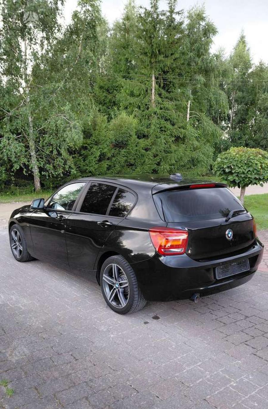 Melns BMW 120 2011 Viļņa, ar dzinēja tilpumu 0.00 L un nobraukumu 268 tūkst. km par 6900 €, foto 9 vietnē AUTOMOTO.COM.LV