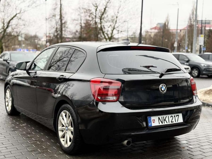 Melns BMW 120 2012 Viļņa, ar dzinēja tilpumu 2.00 L un nobraukumu 311 tūkst. km par 4290 €, foto 5 vietnē AUTOMOTO.COM.LV