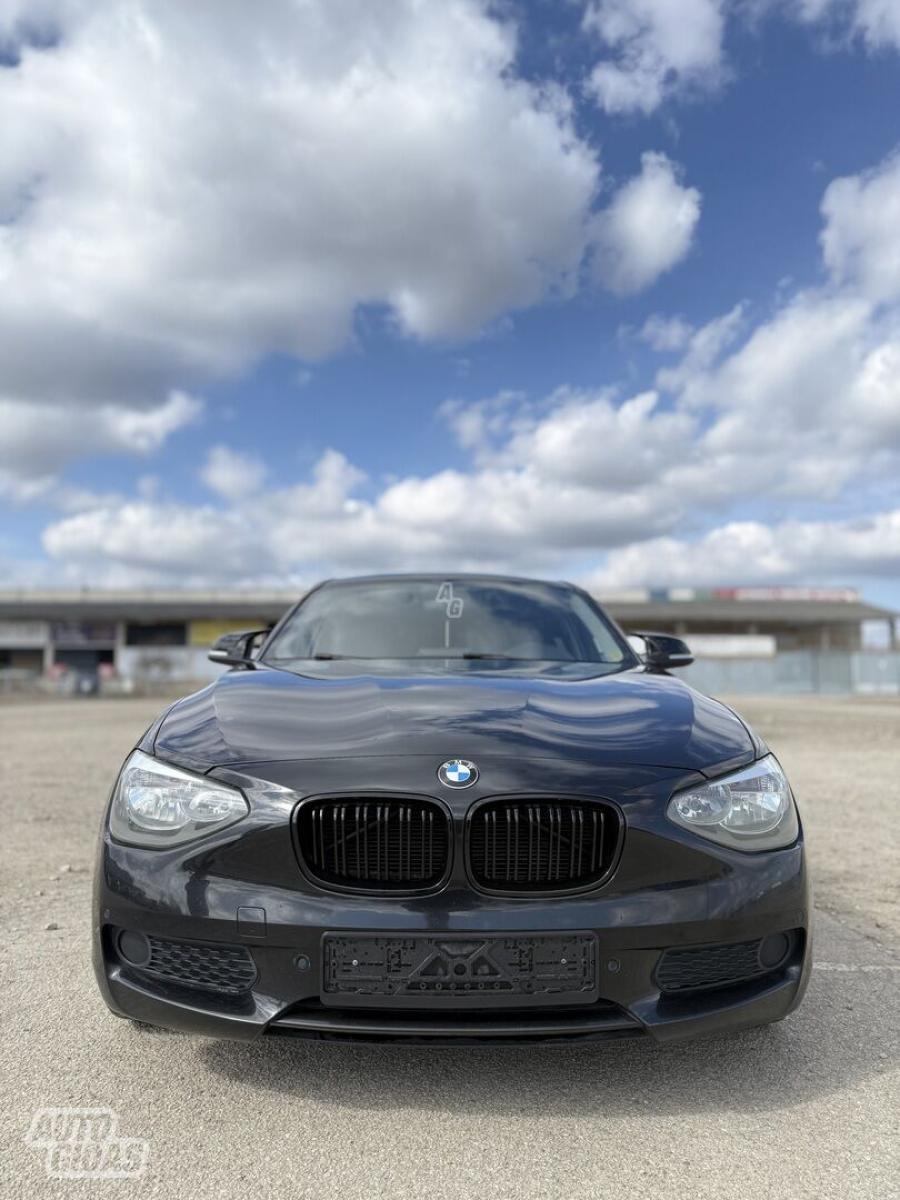 Melns BMW 120 2012 Šauļi, ar dzinēja tilpumu 2.00 L un nobraukumu 318 tūkst. km par 5250 €, foto 4 vietnē AUTOMOTO.COM.LV