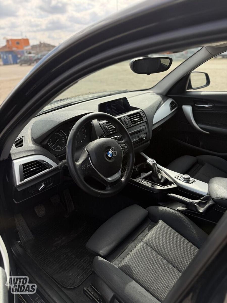 Melns BMW 120 2012 Šauļi, ar dzinēja tilpumu 2.00 L un nobraukumu 318 tūkst. km par 5250 €, foto 15 vietnē AUTOMOTO.COM.LV