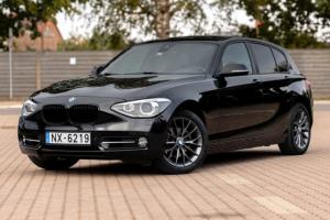 Melns BMW 120 2012 Rīga, ar dzinēja tilpumu 2.00 L un nobraukumu 330 tūkst. km par 10900 €, foto  vietnē AUTOMOTO.COM.LV