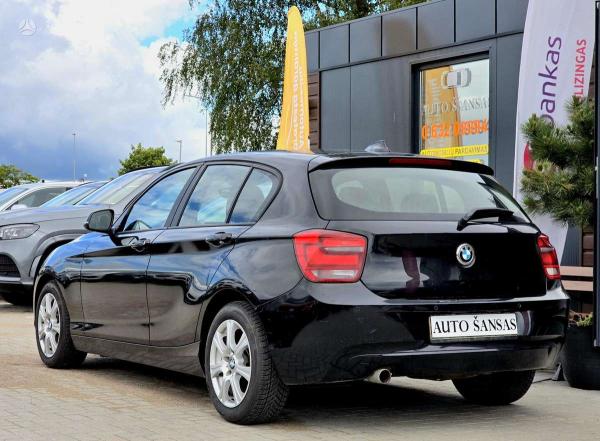 Black BMW 120 2012 in Taurage, with an engine capacity of 2.00 L and mileage of 309 thousand km for 4200 €, photo 7 on AUTOMOTO.COM.LV