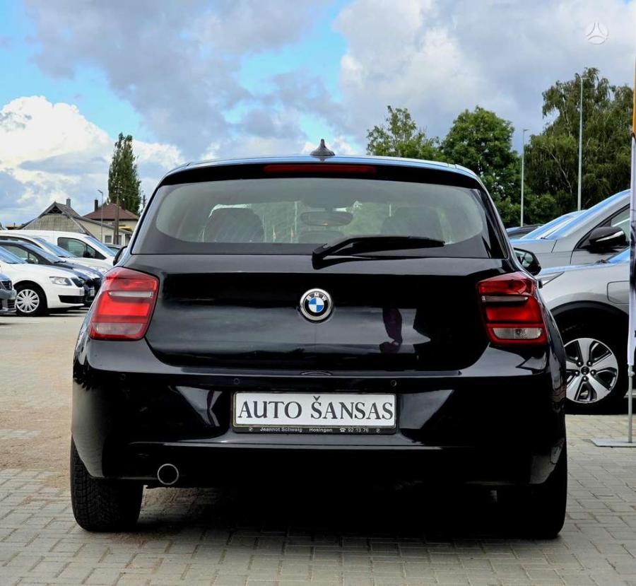 Black BMW 120 2012 in Taurage, with an engine capacity of 2.00 L and mileage of 309 thousand km for 4200 €, photo 10 on AUTOMOTO.COM.LV