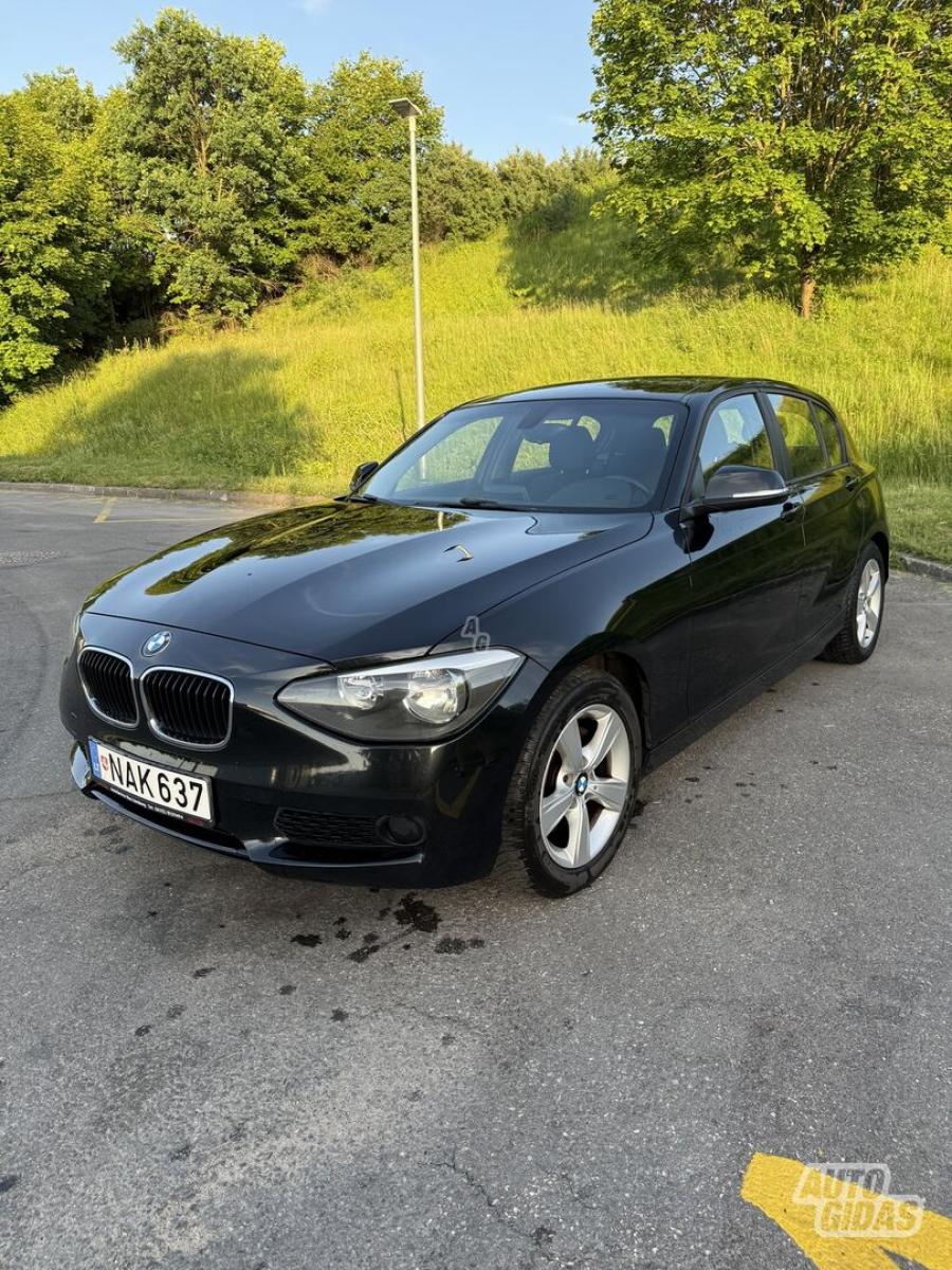 Melns BMW 120 2012 Kauņa, ar dzinēja tilpumu 2.00 L un nobraukumu 260 tūkst. km par 4900 €, foto 1 vietnē AUTOMOTO.COM.LV