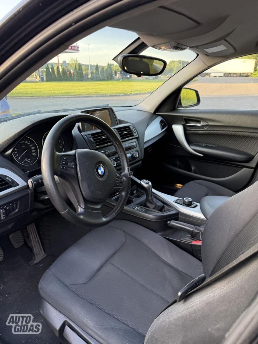 Melns BMW 120 2012 Kauņa, ar dzinēja tilpumu 2.00 L un nobraukumu 260 tūkst. km par 4900 €, foto 8 vietnē AUTOMOTO.COM.LV