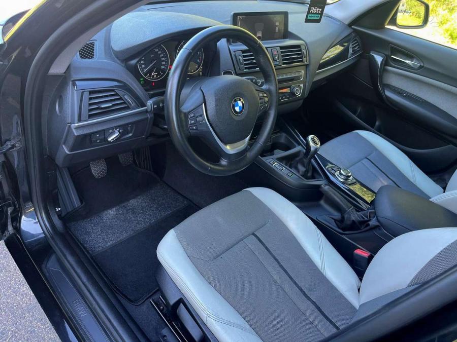 Black BMW 120 2012 in Taurage, with an engine capacity of 2.00 L and mileage of 228 thousand km for 5850 €, photo 12 on AUTOMOTO.COM.LV