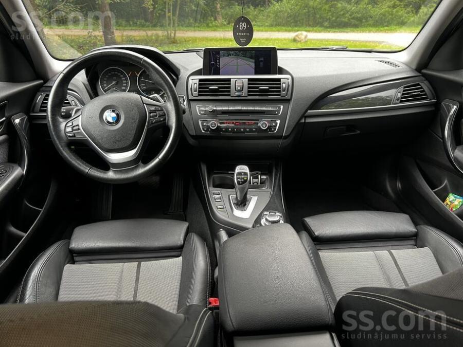 Black BMW 120 2012 in Riga, with an engine capacity of 2.00 L and mileage of 279 thousand km for 9500 €, photo 16 on AUTOMOTO.COM.LV