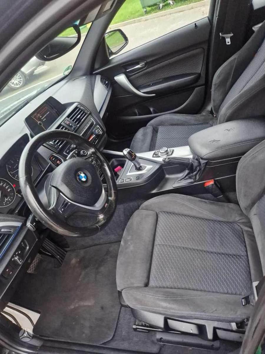 Melns BMW 120 2012 Kauņa, ar dzinēja tilpumu 2.00 L un nobraukumu 306 tūkst. km par 7250 €, foto 15 vietnē AUTOMOTO.COM.LV