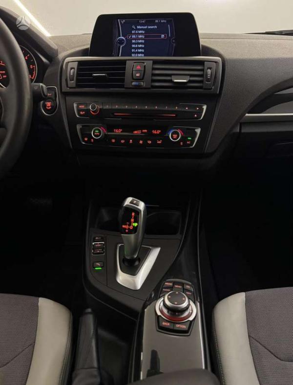 Black BMW 120 2012 in Marijampole, with an engine capacity of 2.00 L and mileage of 192 thousand km for 6900 €, photo 8 on AUTOMOTO.COM.LV