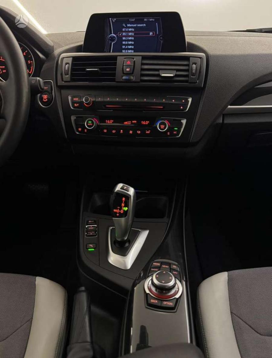 Black BMW 120 2012 in Marijampole, with an engine capacity of 2.00 L and mileage of 192 thousand km for 6900 €, photo 8 on AUTOMOTO.COM.LV