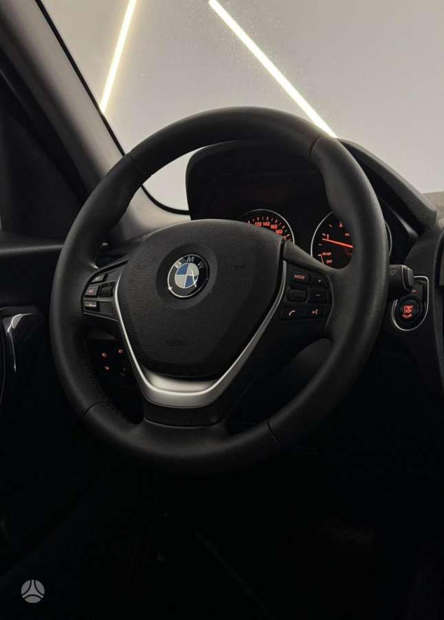 Black BMW 120 2012 in Marijampole, with an engine capacity of 2.00 L and mileage of 192 thousand km for 6900 €, photo 13 on AUTOMOTO.COM.LV