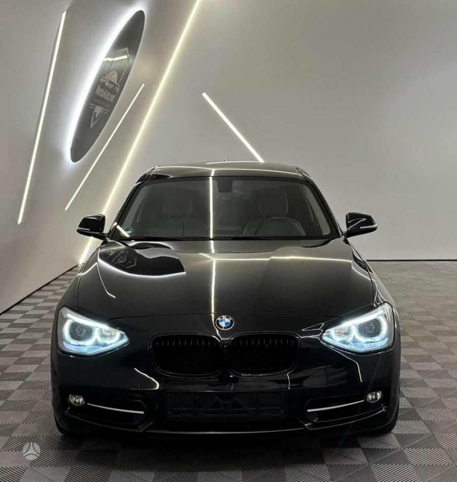 Black BMW 120 2012 in Marijampole, with an engine capacity of 2.00 L and mileage of 192 thousand km for 6900 €, photo 30 on AUTOMOTO.COM.LV