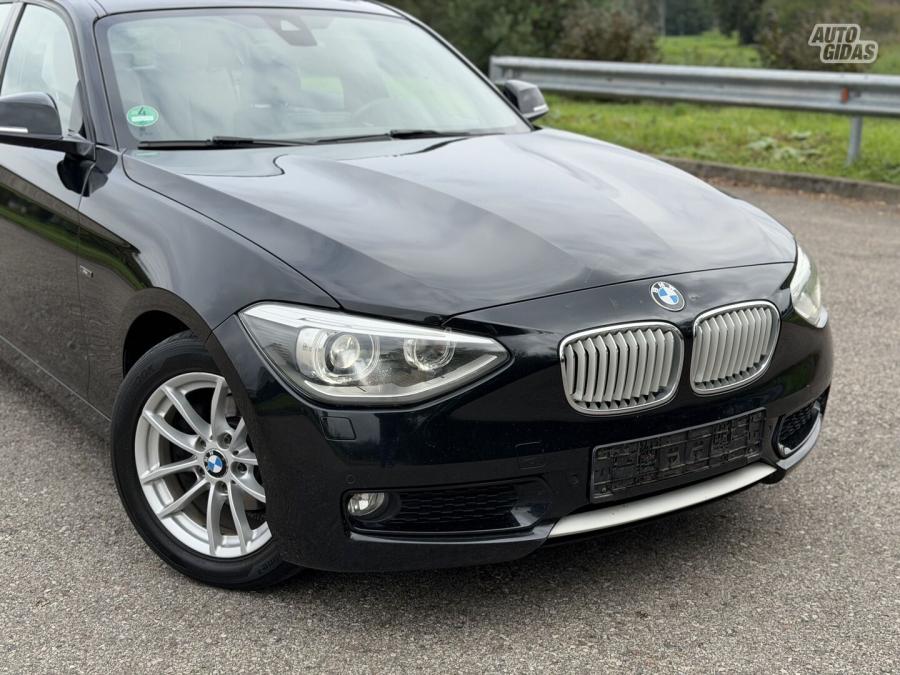Black BMW 120 2012 in Kaisiadorys, with an engine capacity of 2.00 L and mileage of 243 thousand km for 6850 €, photo 5 on AUTOMOTO.COM.LV