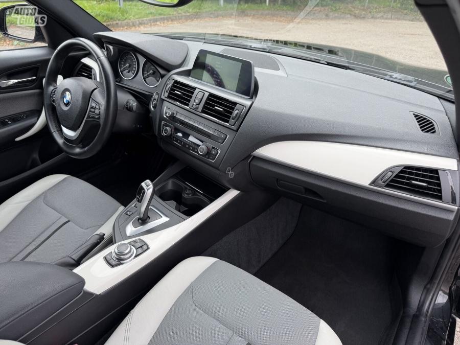 Black BMW 120 2012 in Kaisiadorys, with an engine capacity of 2.00 L and mileage of 243 thousand km for 6850 €, photo 21 on AUTOMOTO.COM.LV